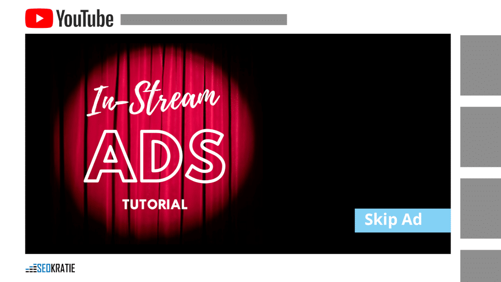 Video: In Stream Ads auf YouTube - Definition & Beispiel | Seokratie
