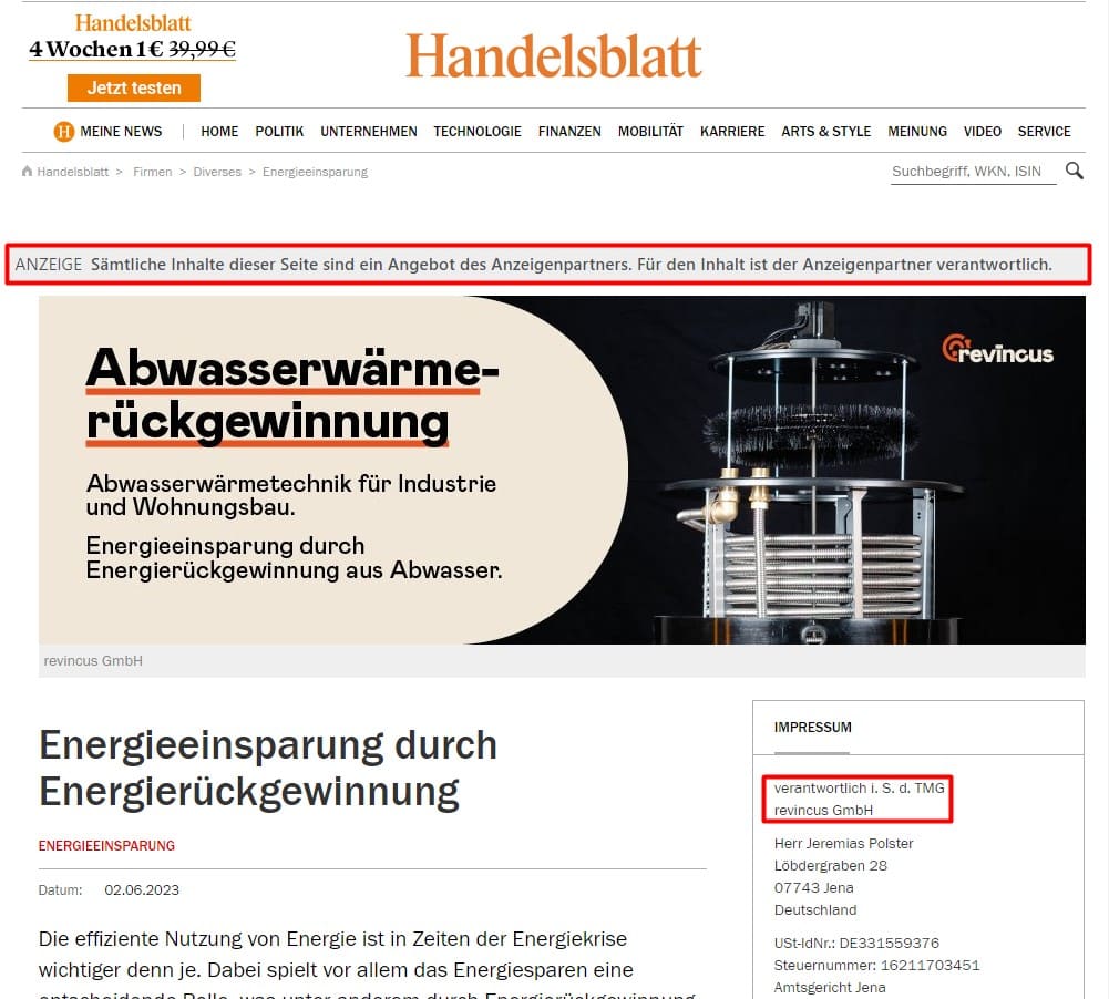 Advertorials schnell & einfach erklärt