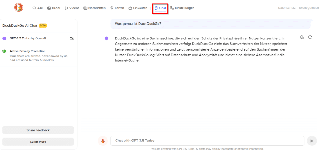 DuckDuckGo schnell & einfach erklärt